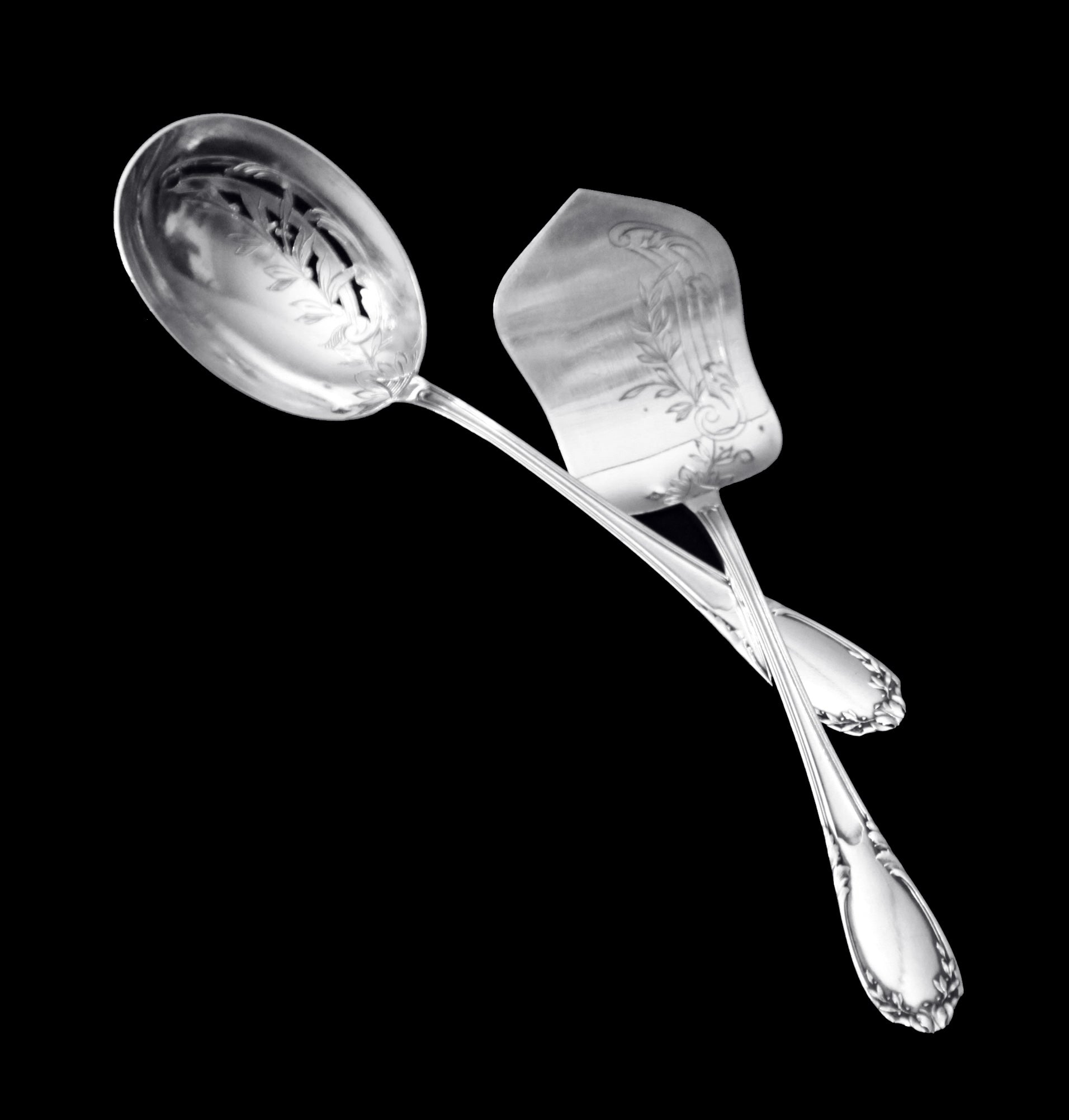 Berthier - 11 Original French Art Nouveau 950 Sterling Silver Flatware ...